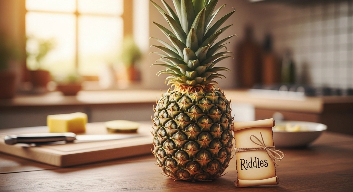 294+ Best Pineapple Riddles with Answers Fun & Tricky - Riddle Brain